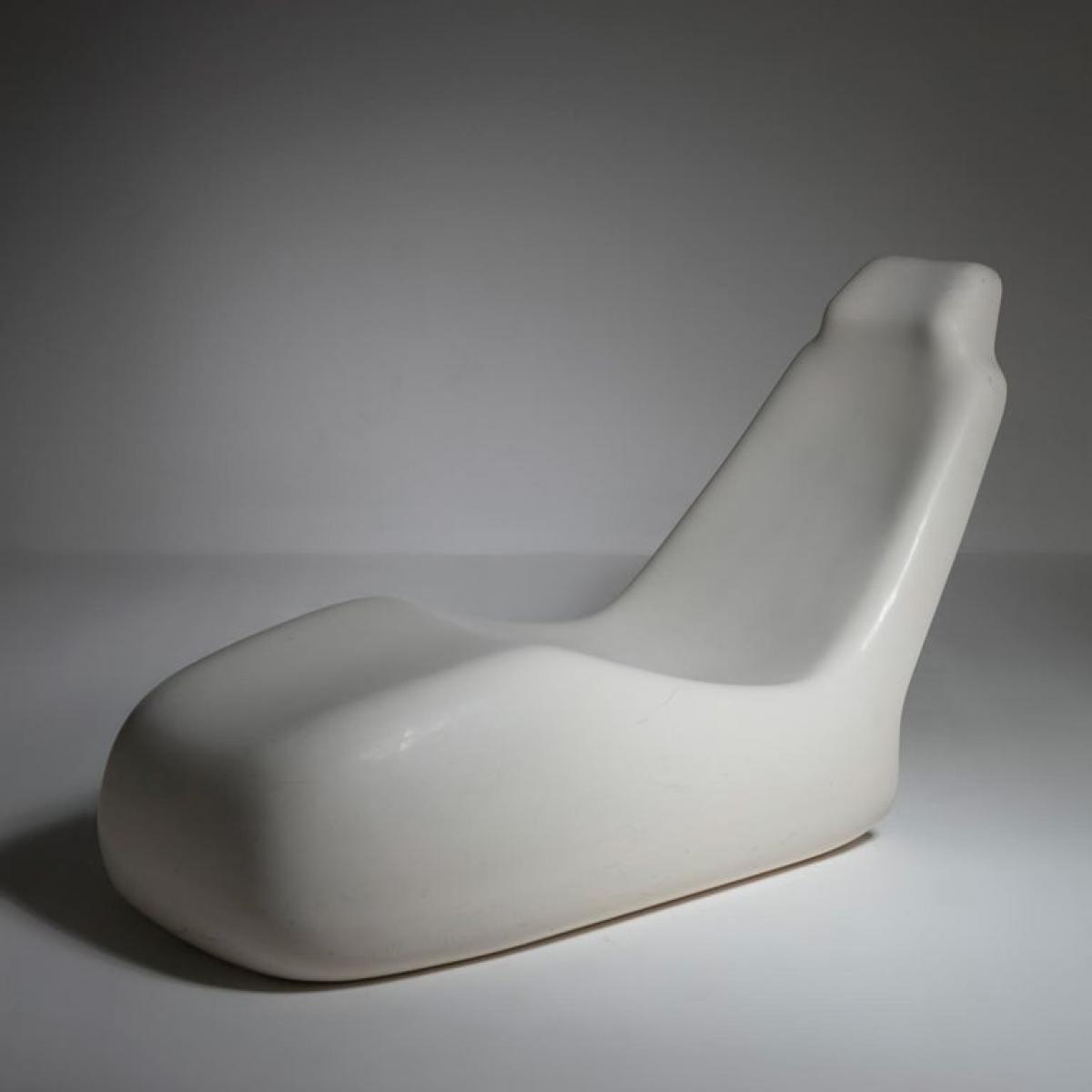 "Moby Dick" Lounge Chair by Alberto Rosselli for Saporiti | Compasso